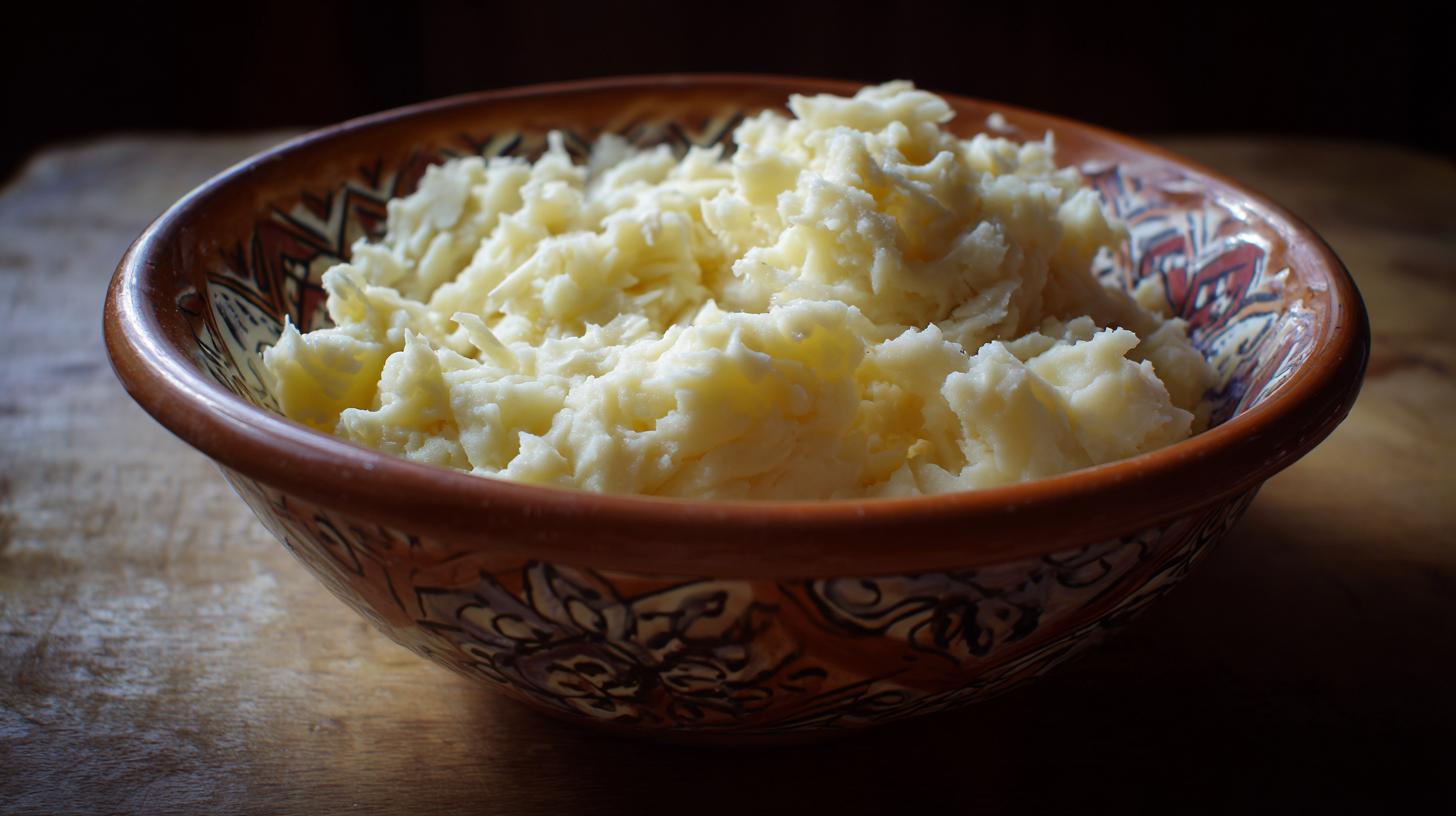Tashmijabi : recette traditionnelle de purée au fromage de Svanétie